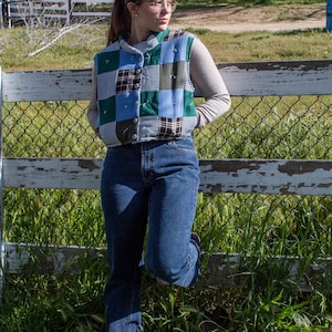 Collared Vest Pattern | Quilted Vest Pattern | Digital PDF Sewing ...