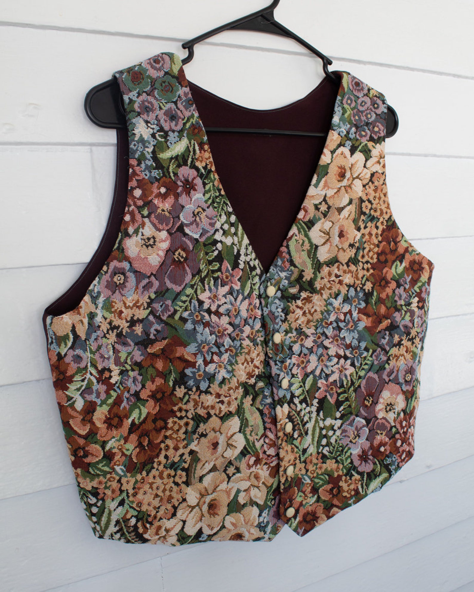Tapestry Vest Pattern | Waistcoat Pattern | Digital PDF Sewing Pattern ...
