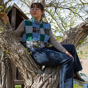 Collared Vest Pattern | Quilted Vest Pattern | Digital PDF Sewing ...