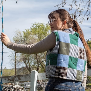 Collared Vest Pattern | Quilted Vest Pattern | Digital PDF Sewing ...