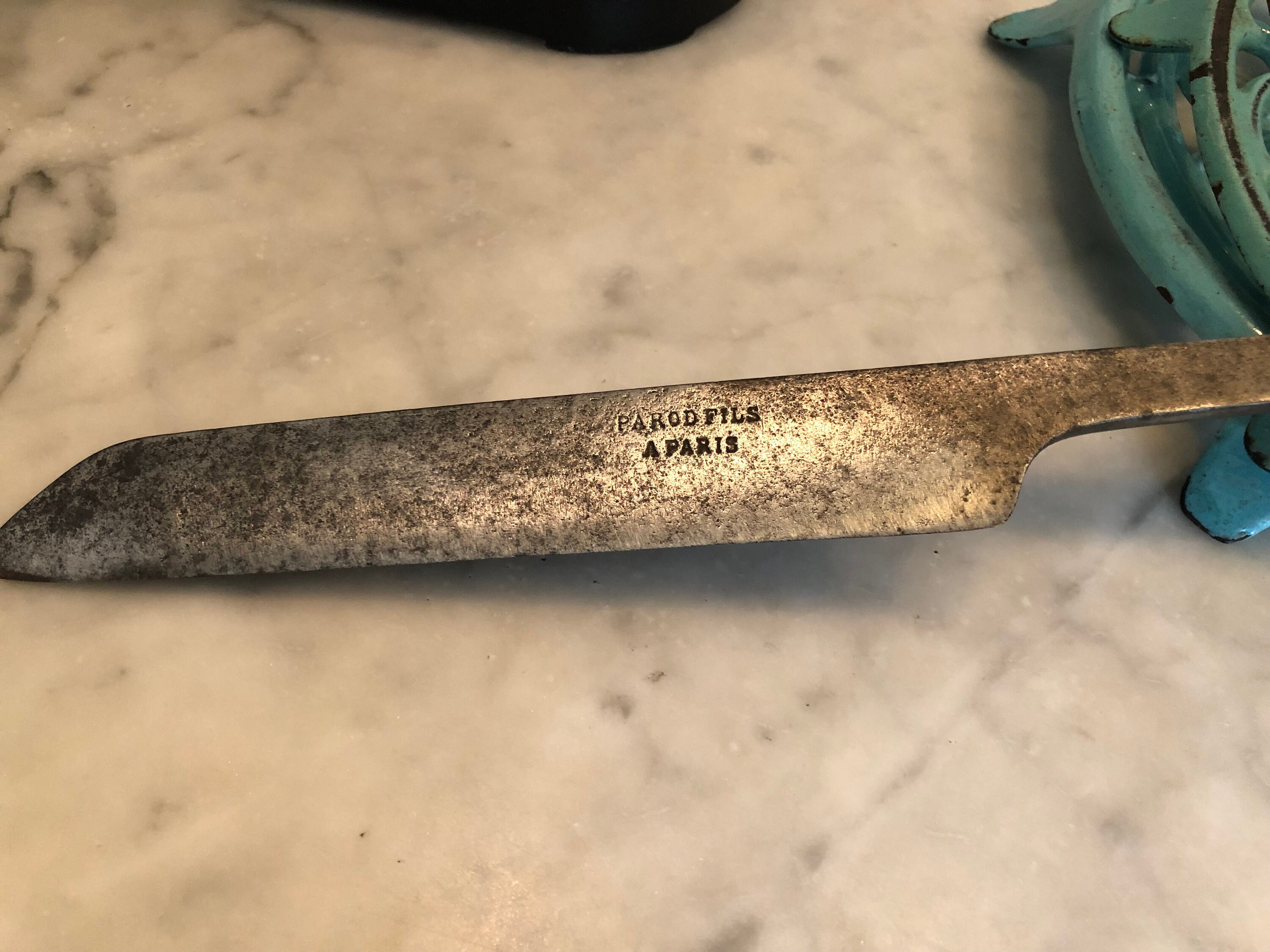 French Antique Kitchen Knife, French Chef Knife, French Antique - Etsy