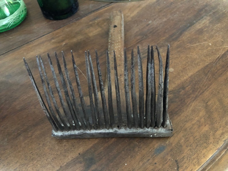 Antique Primitive Flax Hetchel Hand Made Farm Tool Hatchel - Etsy