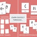 Japanese Hiragana Flashcards, Japanese Language Learning Printable ...