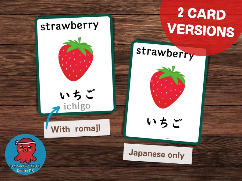Japanese Food and Drink Flashcards, Japanese Printable Cards, Japanese ...