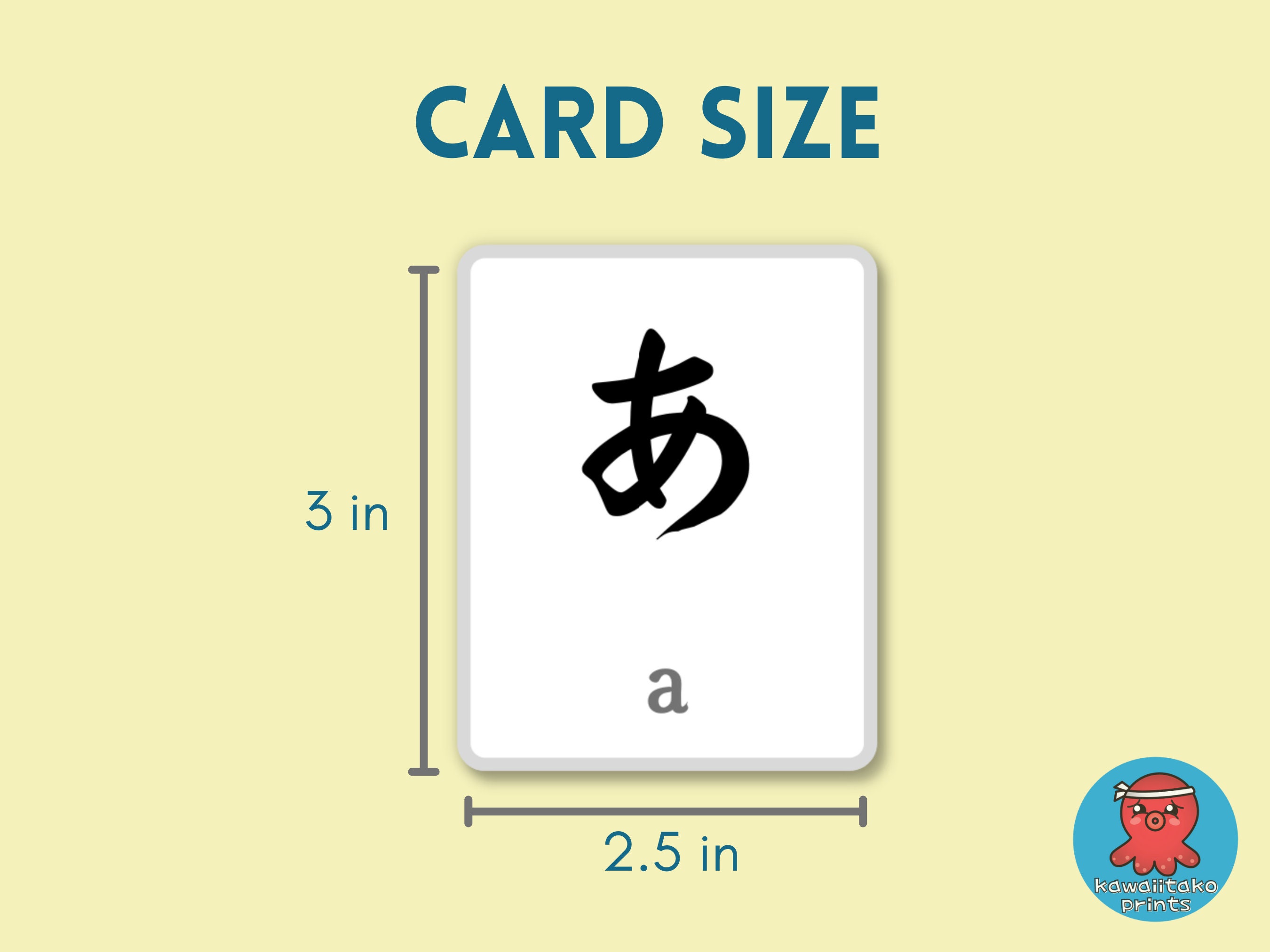Japanese Hiragana Flashcards, Japanese Language Learning Printable ...