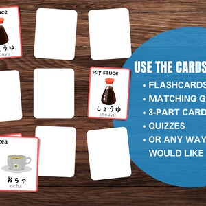 Beginner Japanese Travel Flashcard Set, Learn Japanese Starter Bundle ...