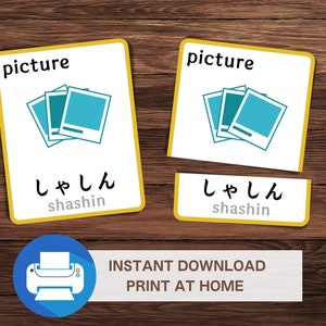 Japanese Travel Flashcards, Learn Japanese, Japan Vocabulary, Printable ...