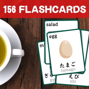Beginner Japanese Travel Flashcard Set, Learn Japanese Starter Bundle ...
