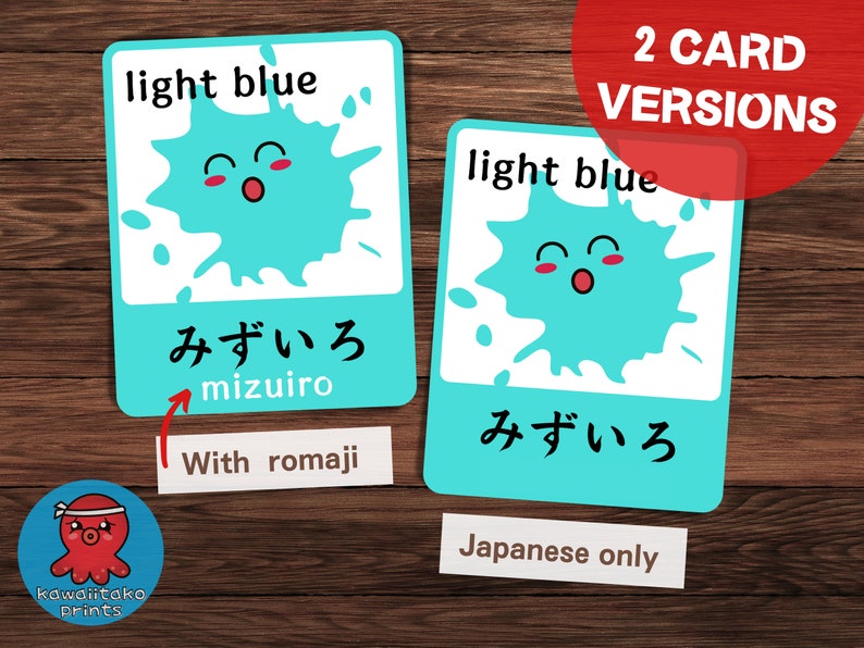 Beginner Japanese Flashcard Set, Learn Japanese Starter Bundle ...