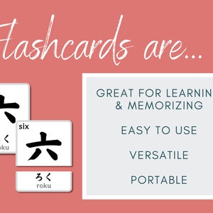 Japanese Kanji Number Flashcards, Japanese Printable Numbers, Japan ...