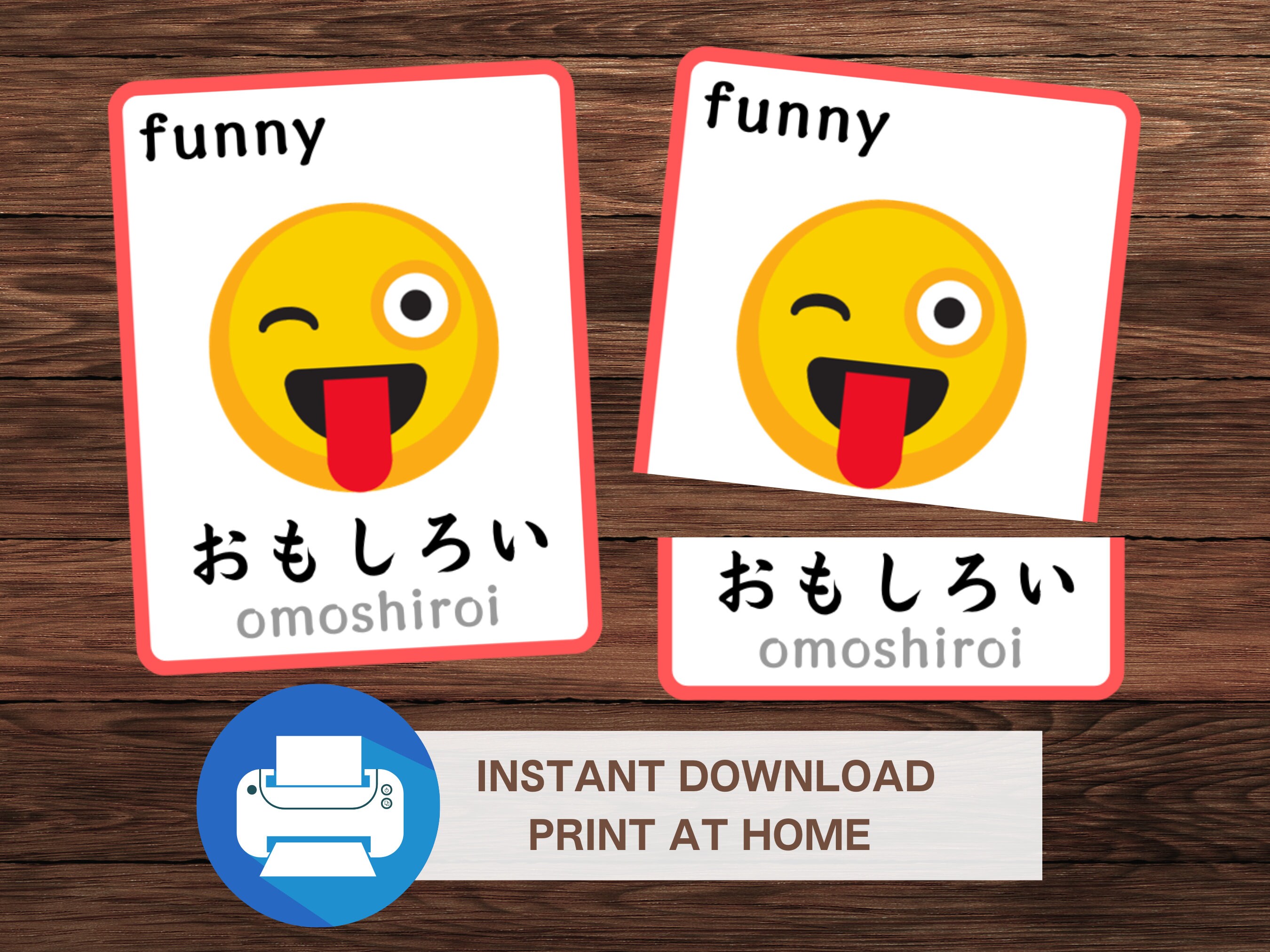 Tarjetas didácticas de adjetivos de sentimientos y emociones - Etsy España