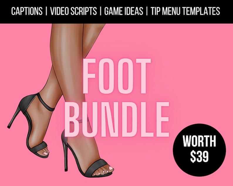 Onlyfans Foot Bundle African American Captions Onlyfans Tip Menu Scripts Adult Content Ideas ...