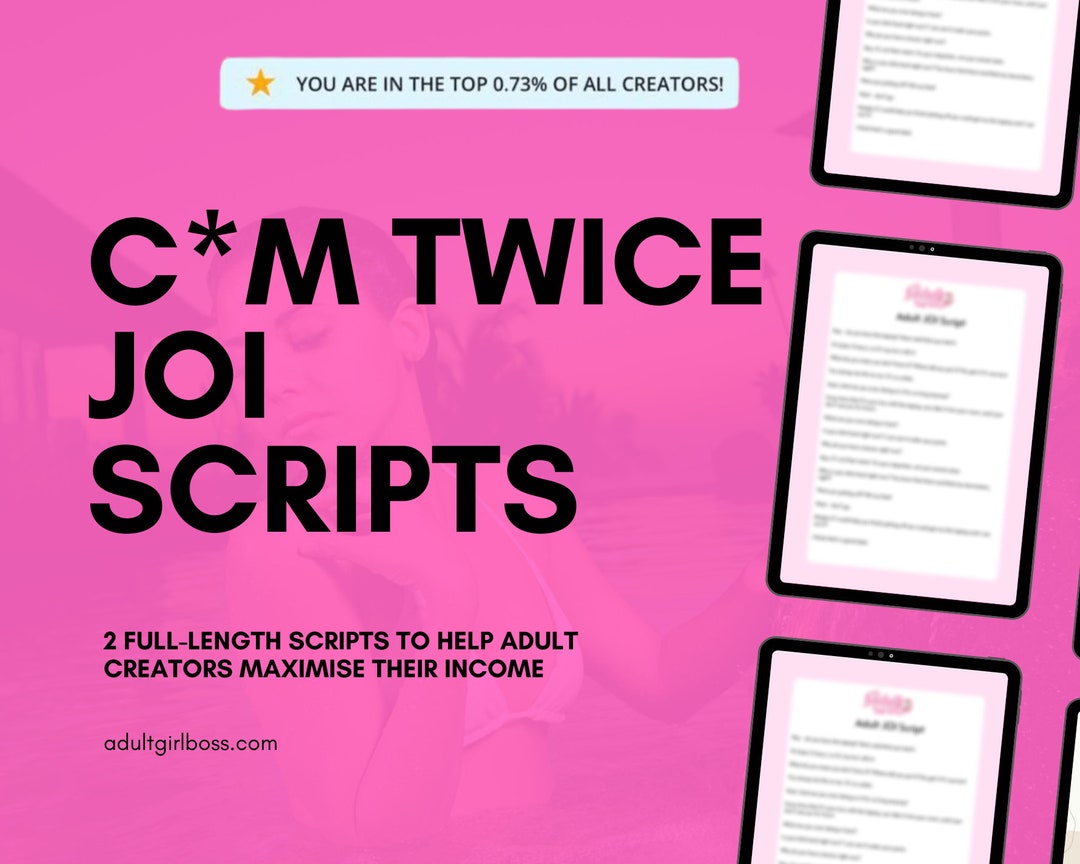 Cm Together JOI Scripts for Onlyfans Fansly Loyalfans Instructions and ...