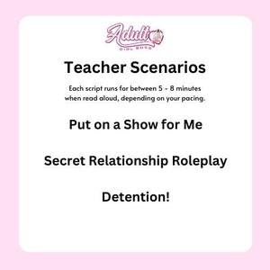 Classroom Fantasies JOI Scripts for Onlyfans, Fansly, Loyalfans Enticing Role-play Experiences ...