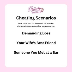 Captivating Cheating JOI Scripts Enhance Your Adult Content on Onlyfans, Fansly, Loyalfans - Etsy