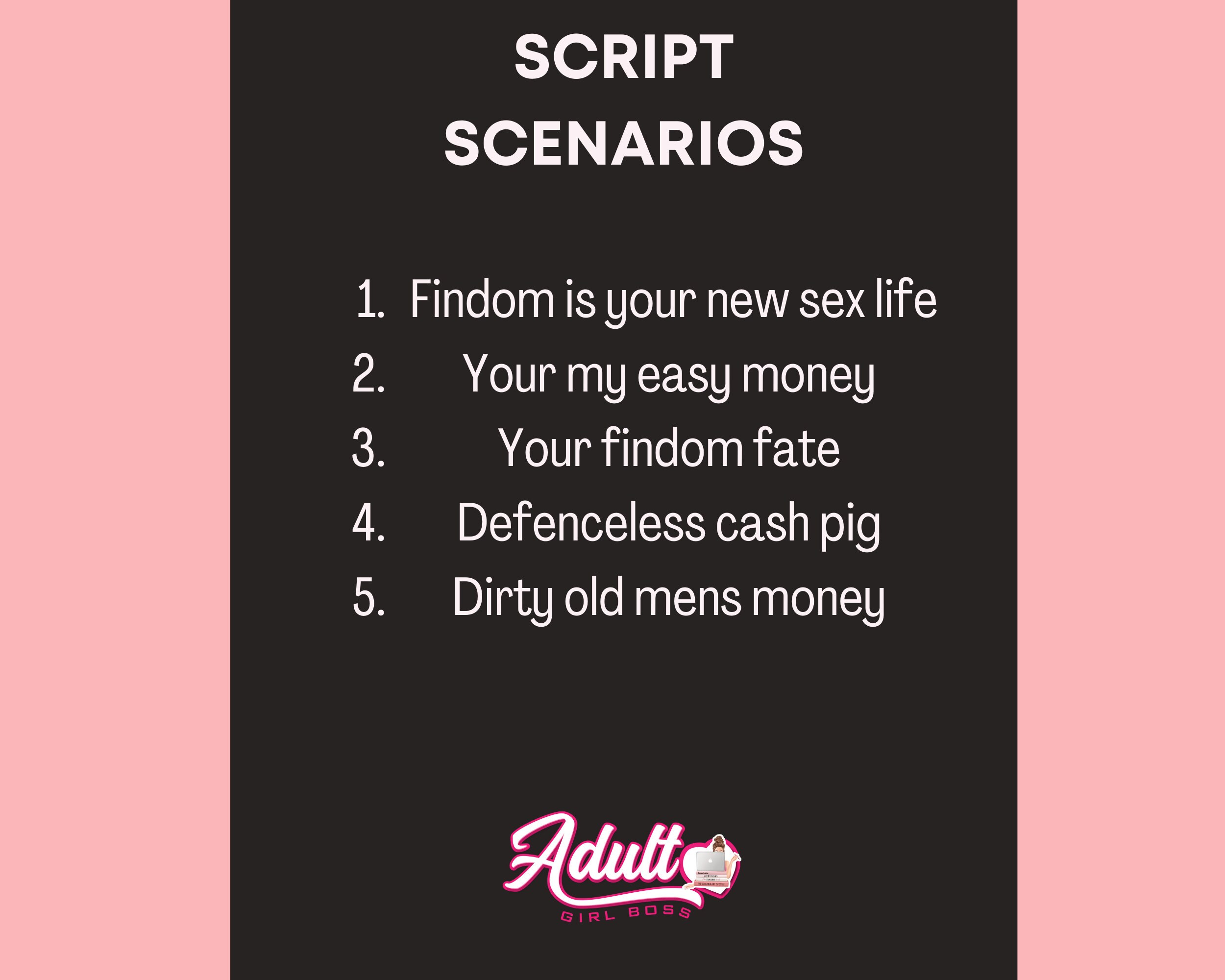 Findom Content Bundle With Captions Scripts Tip Menus Game - Etsy Canada