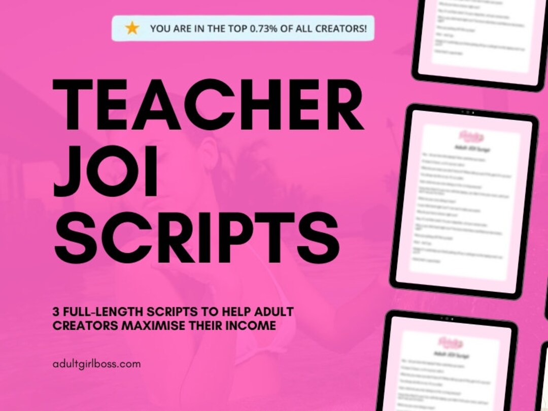 Classroom Fantasies JOI Scripts for Onlyfans, Fansly, Loyalfans Enticing Role-play Experiences ...