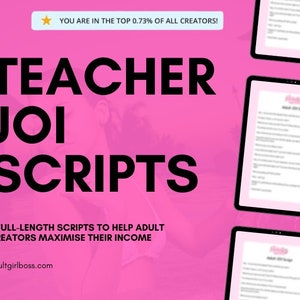 Classroom Fantasies JOI Scripts for Onlyfans, Fansly, Loyalfans Enticing Role-play Experiences ...