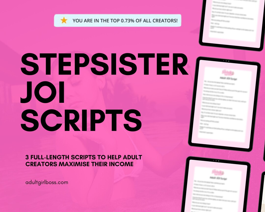 Stepsister Joi Scripts For Onlyfans Fansly Loyalfans Ignite Your