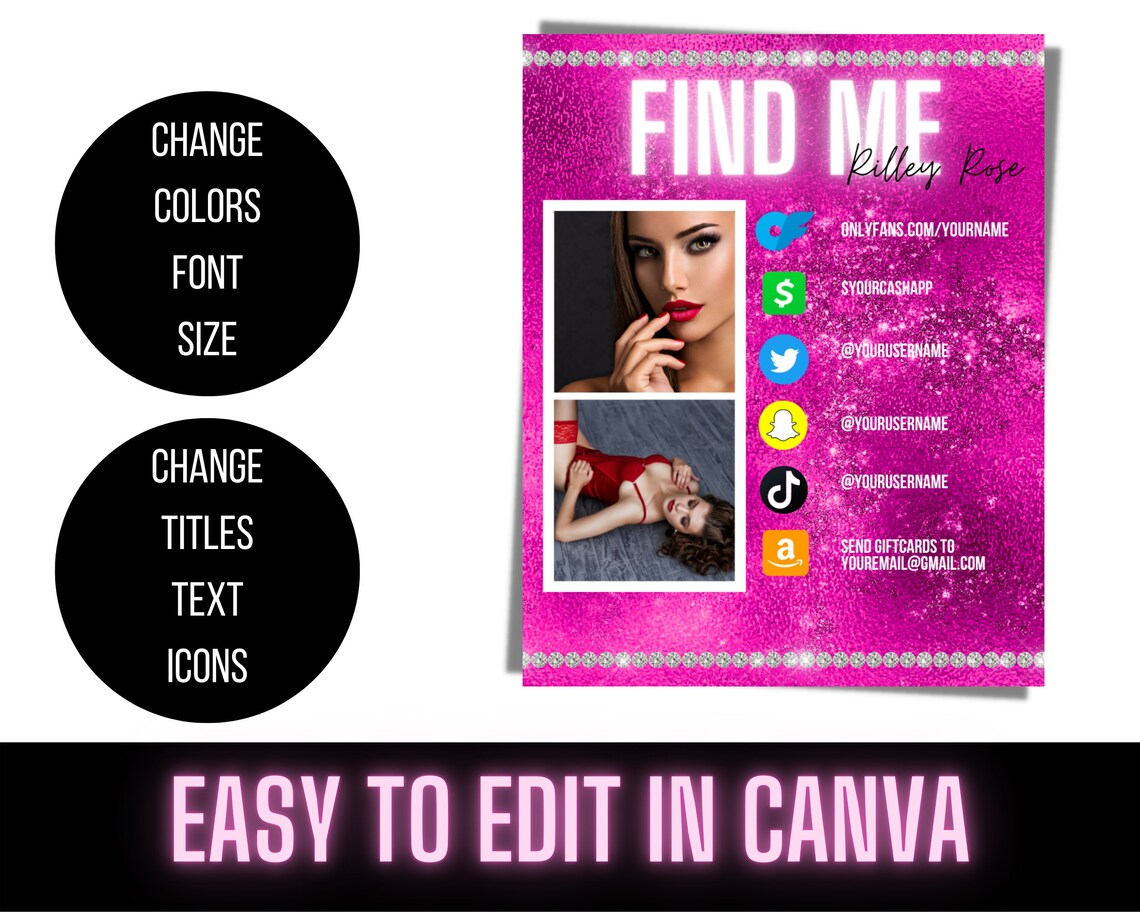 Onlyfans Flyer Pack Adult Content Creator Tools Fansly/onlyfans ...