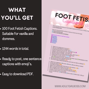 Foot Captions Onlyfans 100 Captions Foot Captions Fan Page Fansly Captions Adult Content Ideas ...