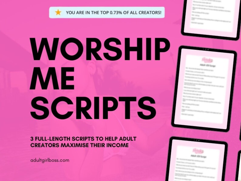 Worship Me Joi Scripts For Onlyfans Fansly Loyalfans Intimate