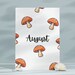 PRINTABLE Journal Page-august Title Page-a5 & A4 Size - Etsy