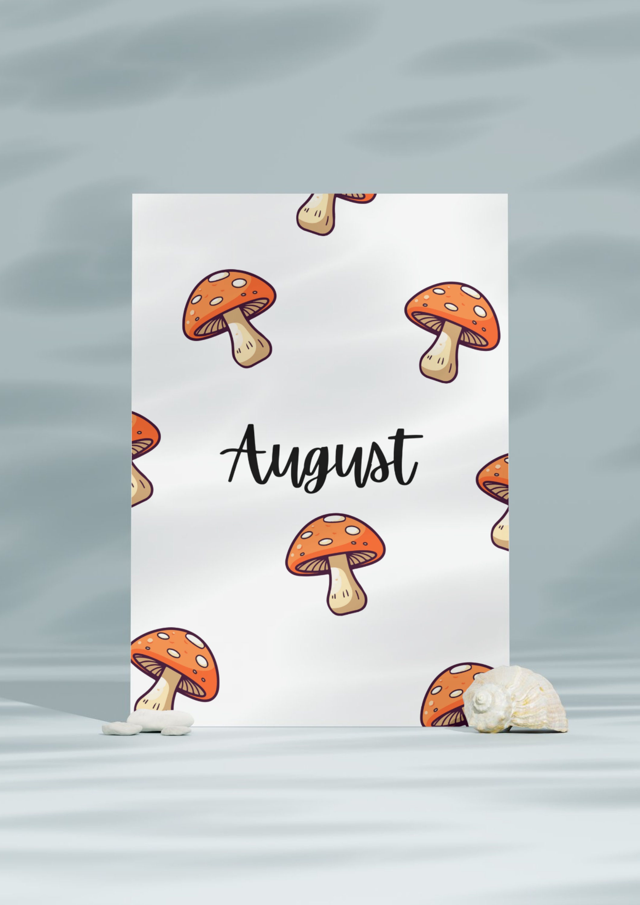 PRINTABLE Journal Page-august Title Page-a5 & A4 Size - Etsy