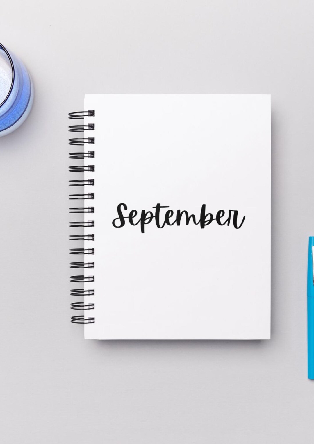 PRINTABLE Journal Page-september Title Page-a5 & A4 Size - Etsy