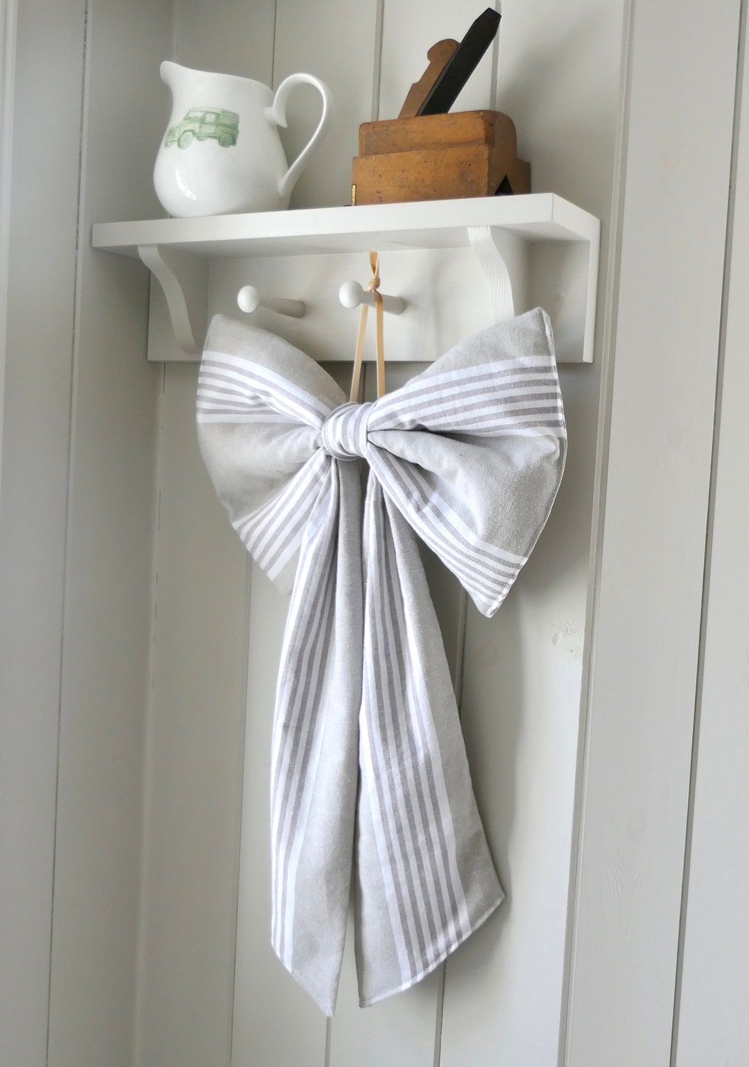 Extra Large Luxury Handmade Fabric Bow Perfect for Home Decor, Door ...