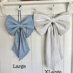 Extra Large Luxury Handmade Fabric Bow Perfect for Coquette Home Decor ...