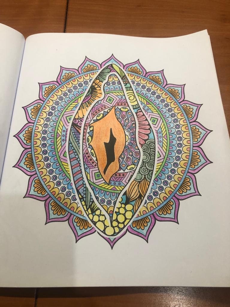 20 Pages Vagina Coloring Book Yoni Coloring Book - Etsy Australia