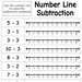 Number Line Subtraction, Numbers 1-10, 10 Printable Worksheets ...