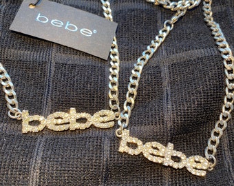 Bebe Chain Necklace - Etsy