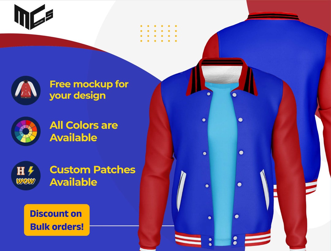 Varsity Letterman Jacket Custom for Men & Women College Varsity Kids ...