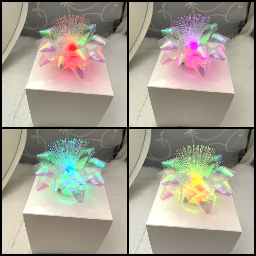 Lot 3 Pcs Gorgeous Changing Color Led Light up Gift Ribbons - Etsy
