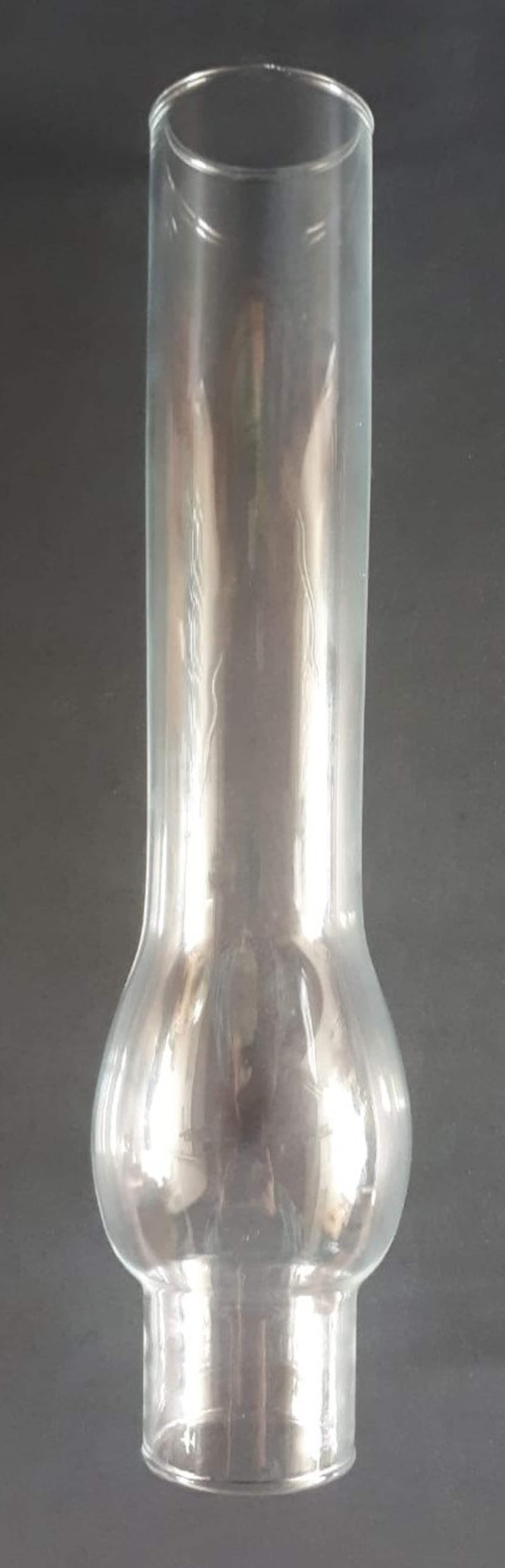 Matador Style Clear Glass Chimney for Tiny Kerosene Oil Lamps - 9 1/16 ...