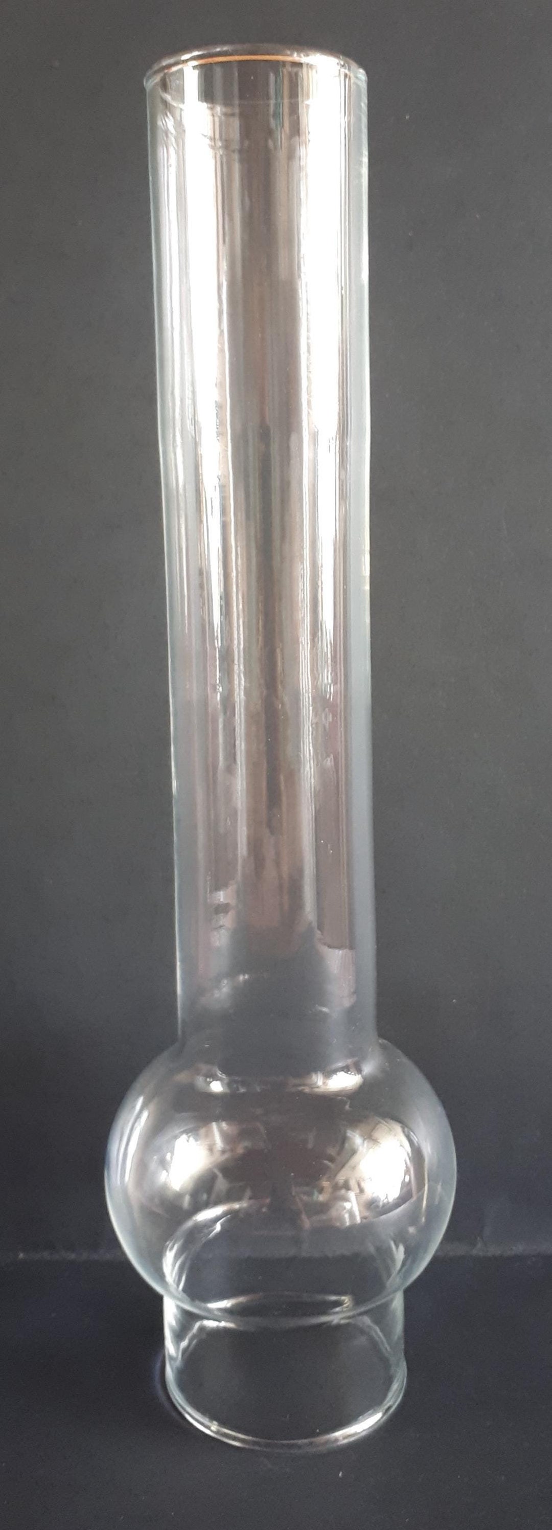 Matador Style Clear Glass Kerosene Oil Lamp Chimney 2 1/64" X 10 5/16 ...