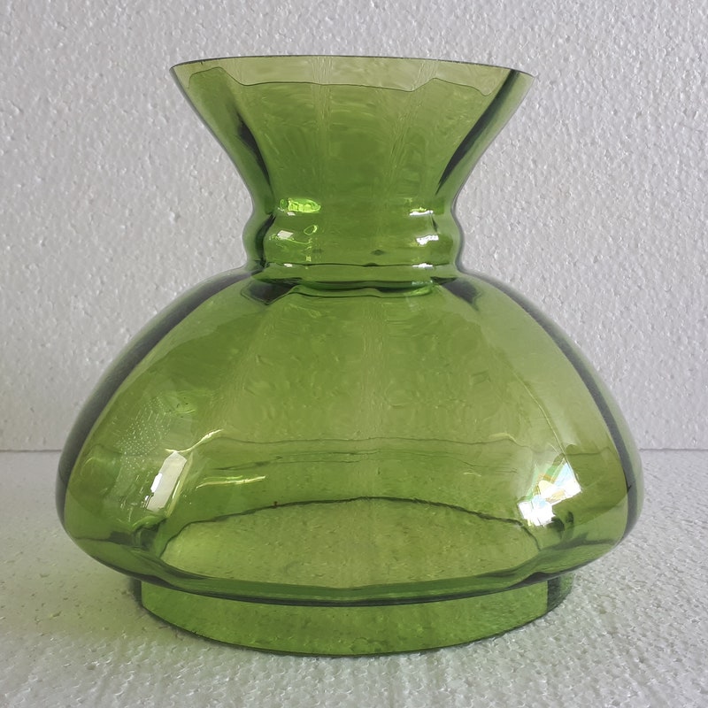 Glass Green Lamp Shades Etsy