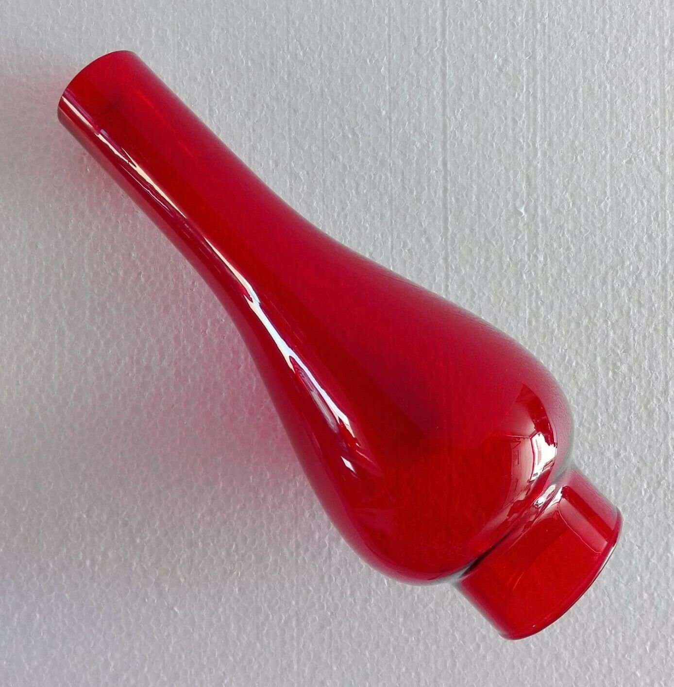Ruby Red Vienna Style Glass Chimney for Kerosene Oil Lamps 7 - Etsy