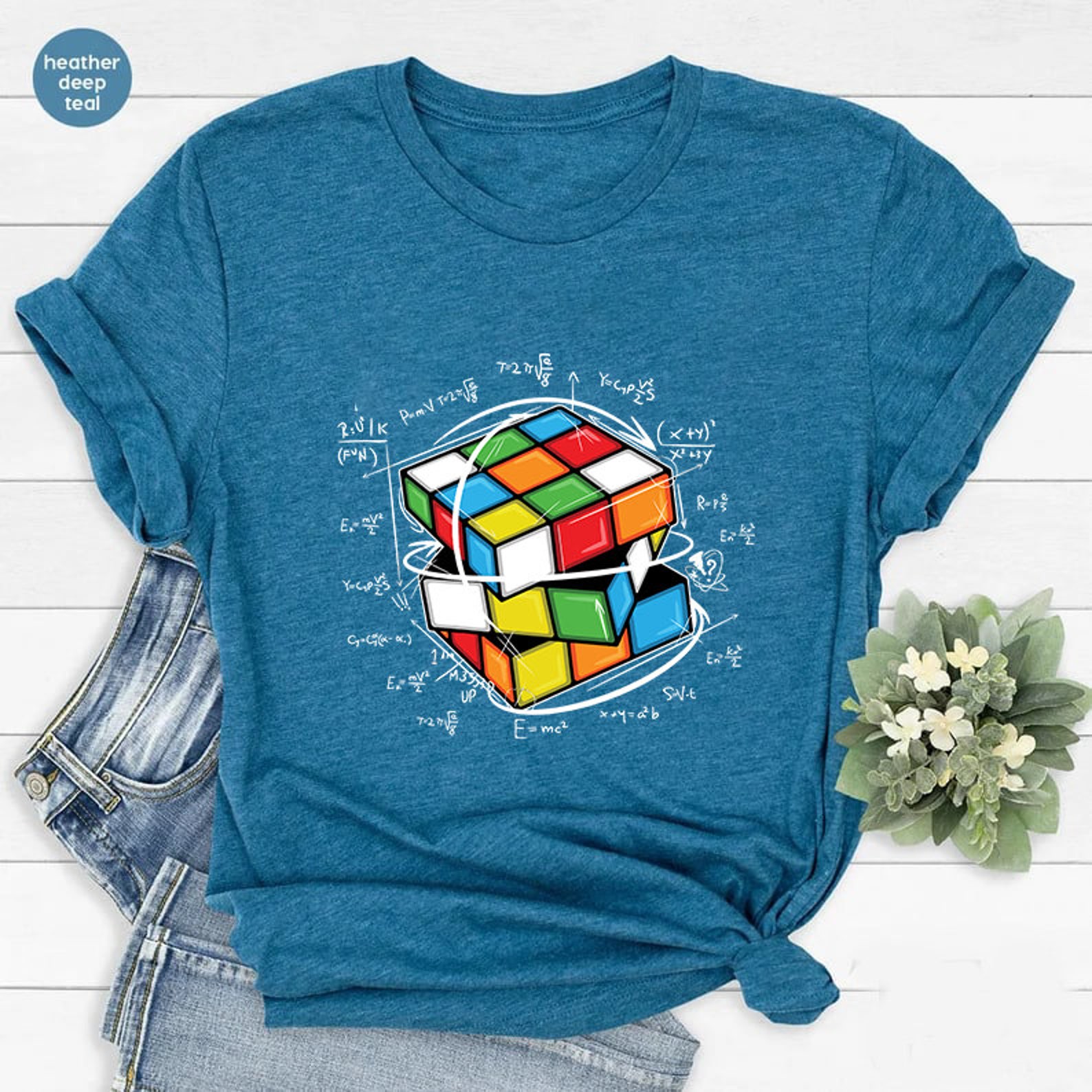 Rubiks Cube Shirt, Rubix Cube Gift, Puzzle Shirt, Brain Teaser Shirt ...