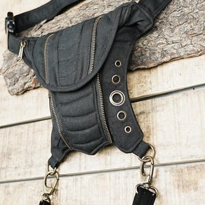 Cotton Belt Pouch – Stylish & Functional Waist Bag With Leg Strap - Etsy
