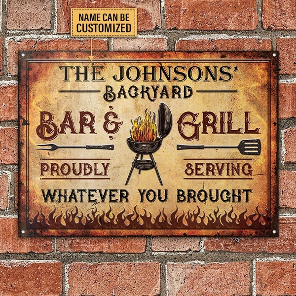 Wood Bbq Sign - Etsy