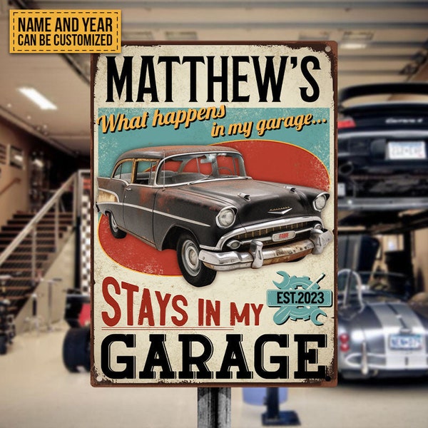 Custom Garage Sign - Etsy