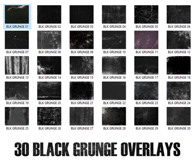 Grunge + Noise Texture Overlays | 100+ High-resolution 4K JPG Textures ...