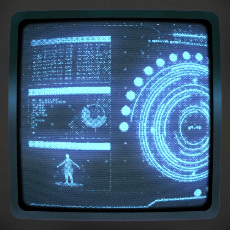 CRT Halftone Photoshop Effect: Retro Glitch, Pixel Distortion (PSD) - Etsy