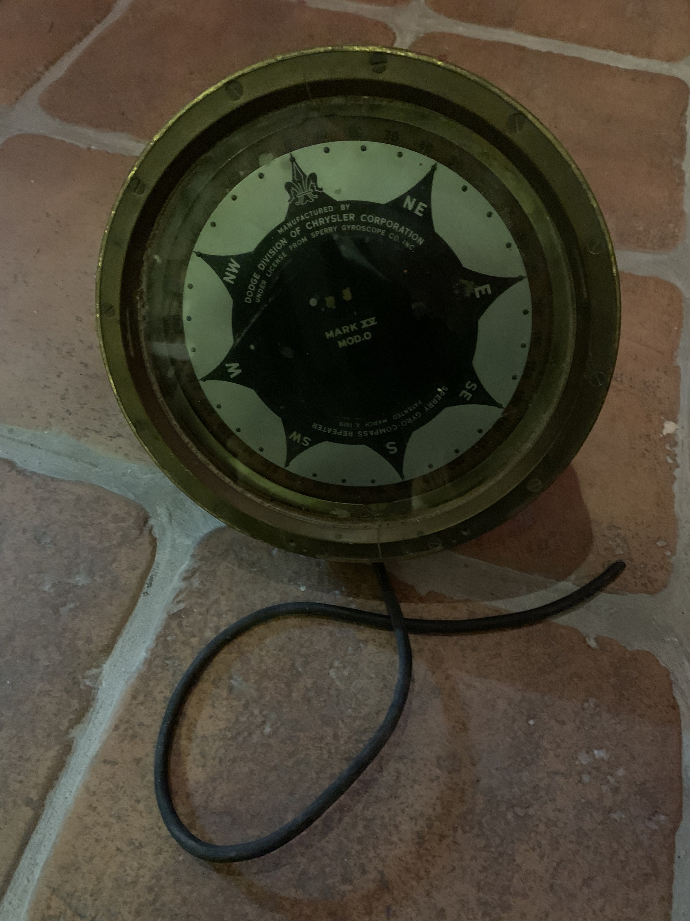 1919 Sperry Gyro-compass Ships Mark XV Model 0 Dodge - Etsy