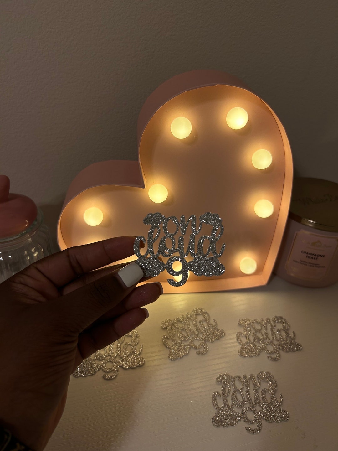 On Cloud 9 Theme Confetti Glitter Table Scatter Engagement Party Confetti Wedding Confetti - Etsy