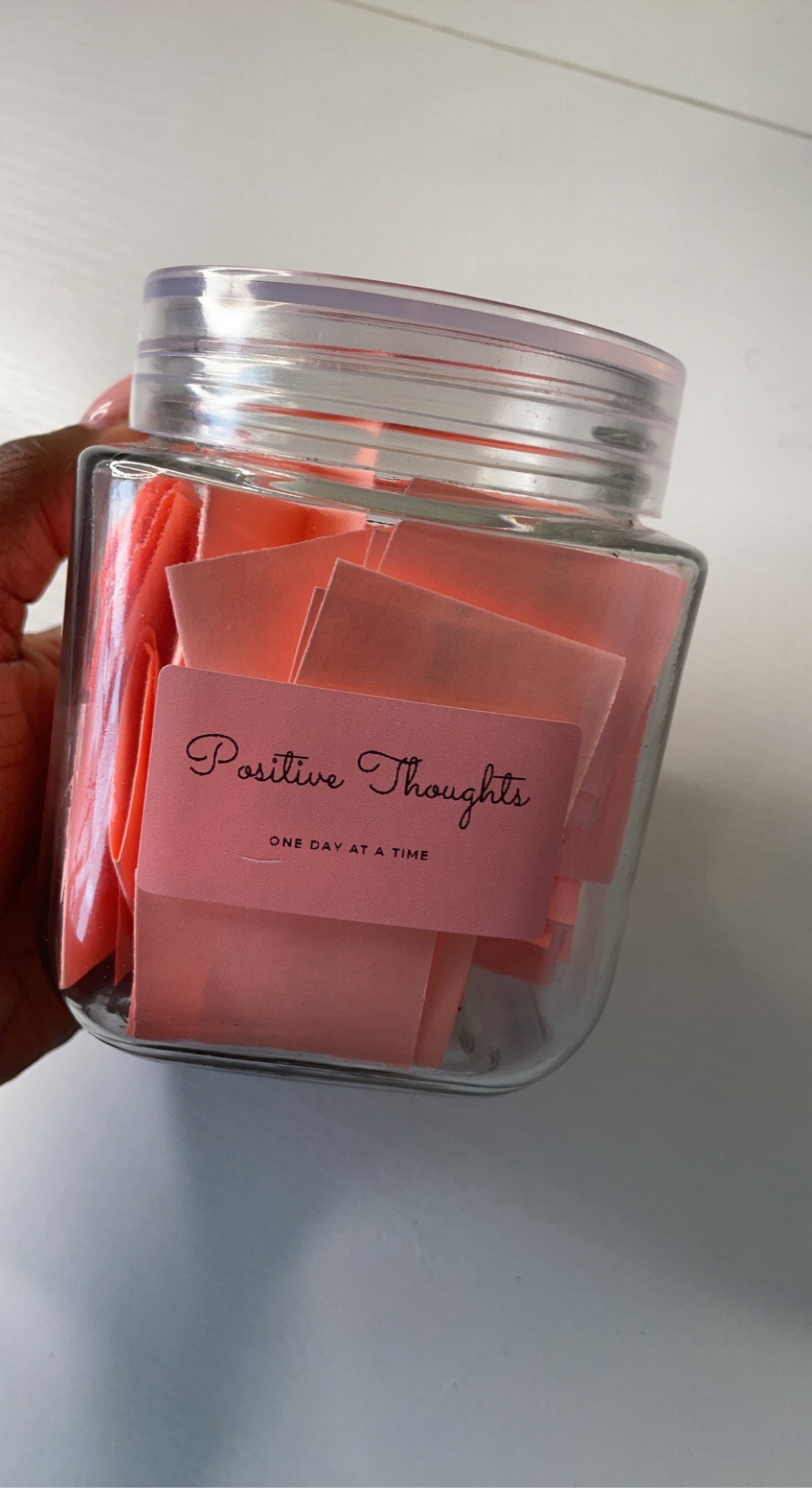 Affirmations Jars Positive Thinking Jar | Etsy