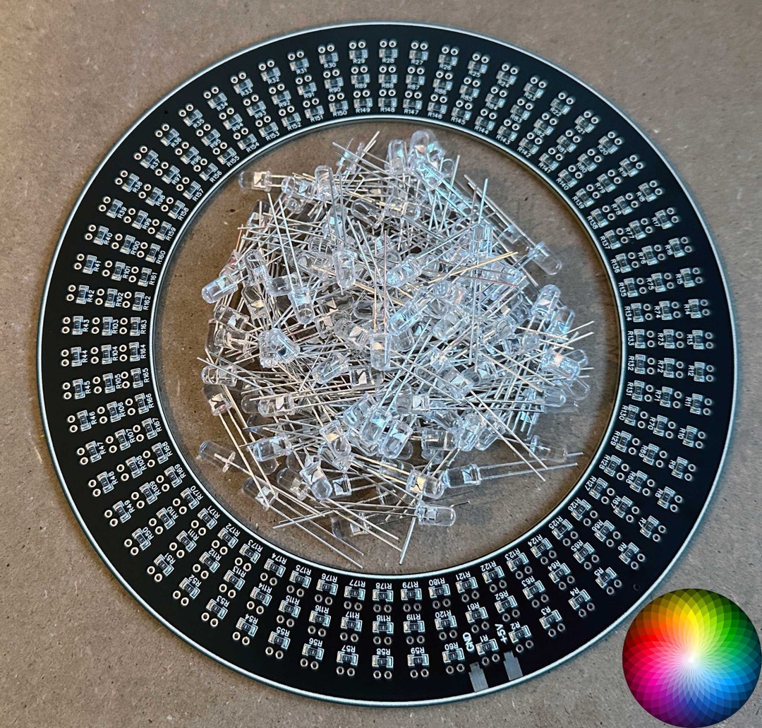 RGB - Disc-puter LED Supercomputer - Slow Change RGB - Etsy